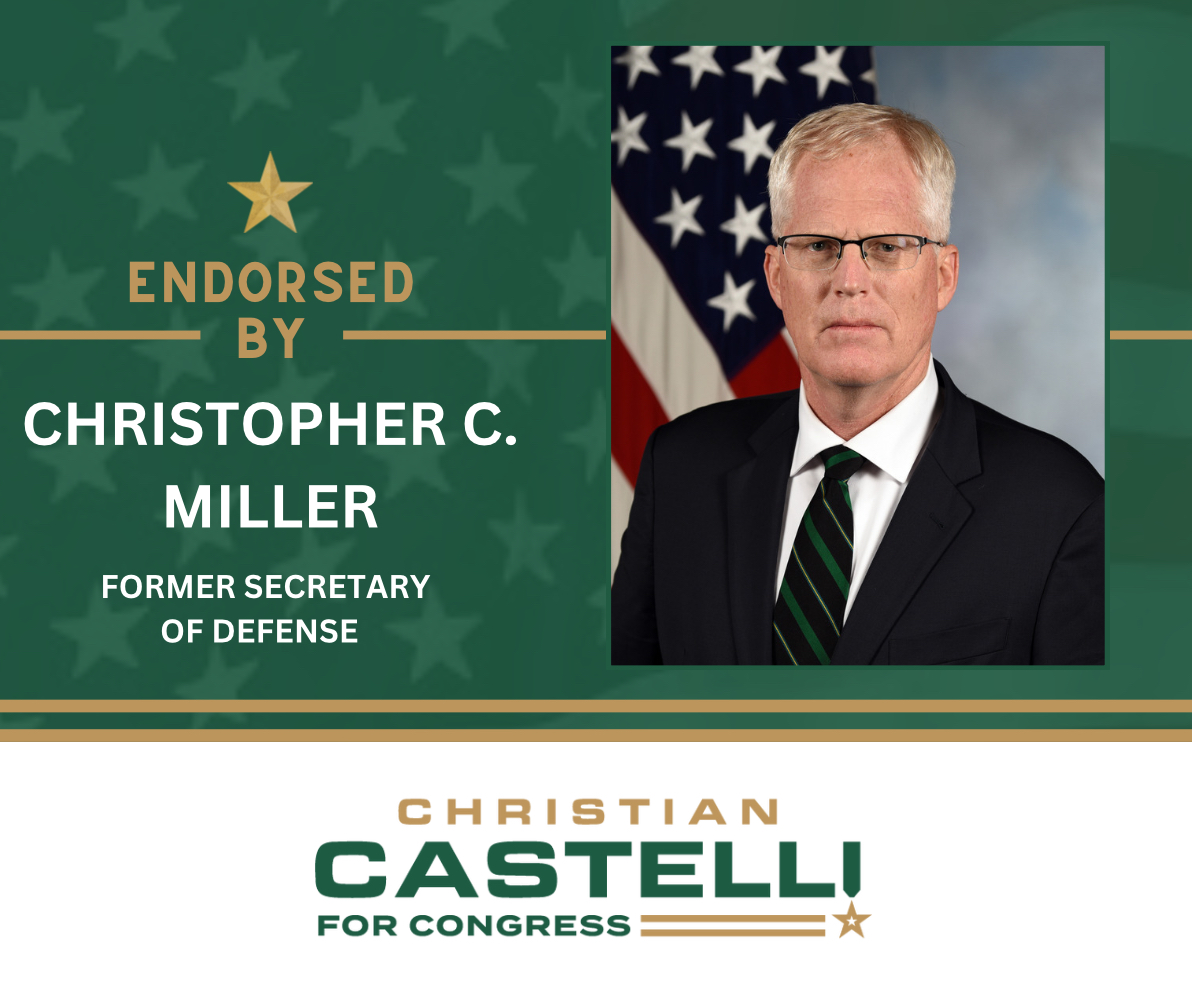 Endorsements - Christian Castelli for Congress