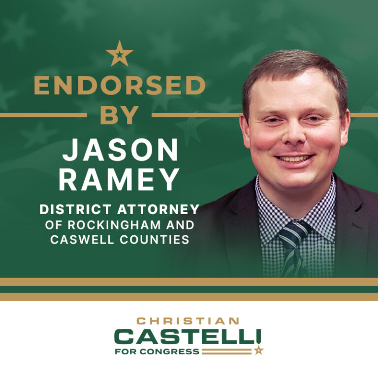 Endorsements - Christian Castelli for Congress