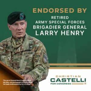 Endorsements - Christian Castelli for Congress